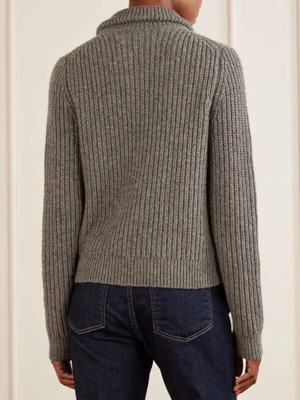 NILI LOTAN Arlen Merino Wool-blend Cardigan
