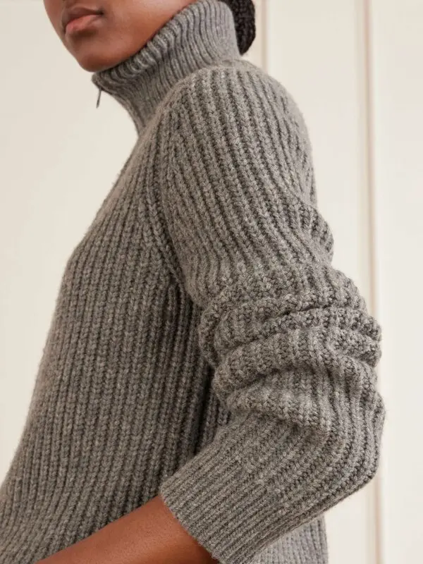 NILI LOTAN Arlen Merino Wool-blend Cardigan
