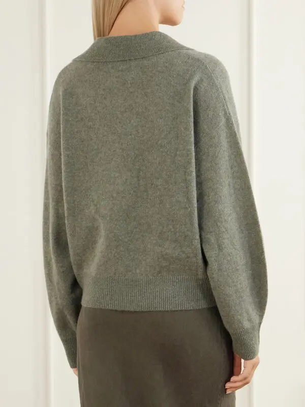 Le Kasha Cropped Cashmere Sweater