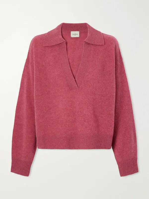 Le Kasha Cashmere Sweater - Purple