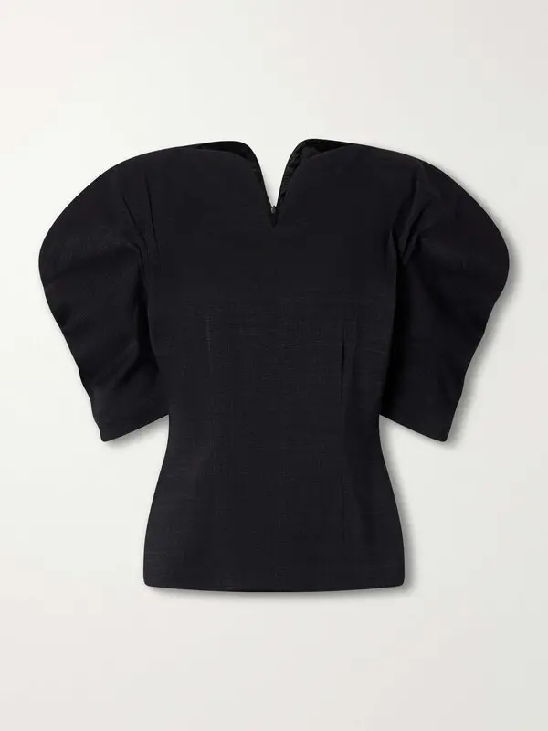 DESTREE Janet Jacquard Blouse