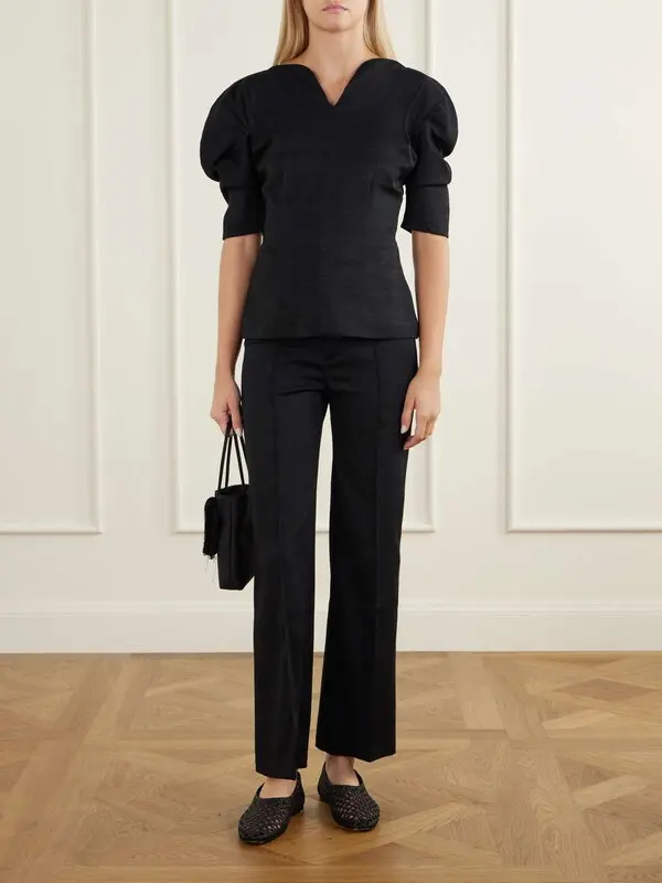DESTREE Janet Jacquard Blouse