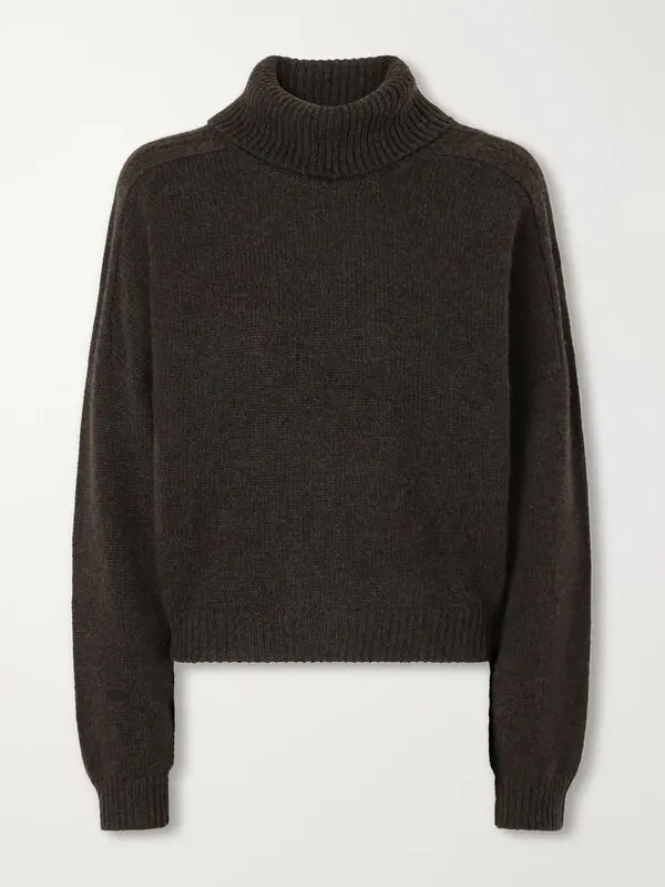 Le Kasha Bangkok Knitted Cashmere Sweater - Brown