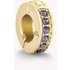 La Lune February Amethyst Birthstone Clip-on Galaxy Charm