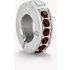 La Lune January Garnet Birthstone Clip-on Galaxy Charm