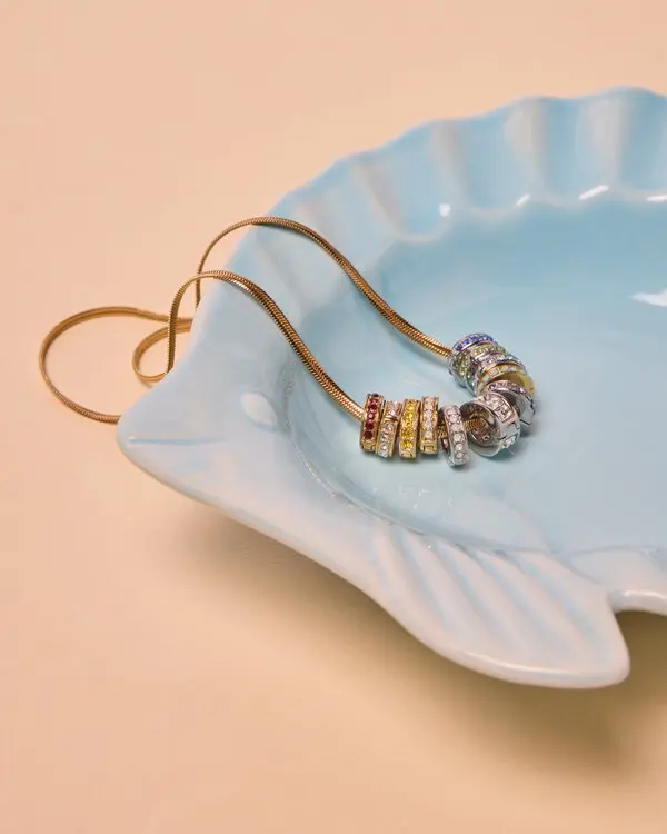 La Lune Vintage Pastel Ceramic Fish Dish, Made In Japan