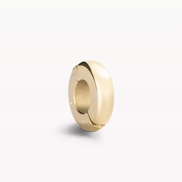 La Lune Polished Clip-on Charm - Gold