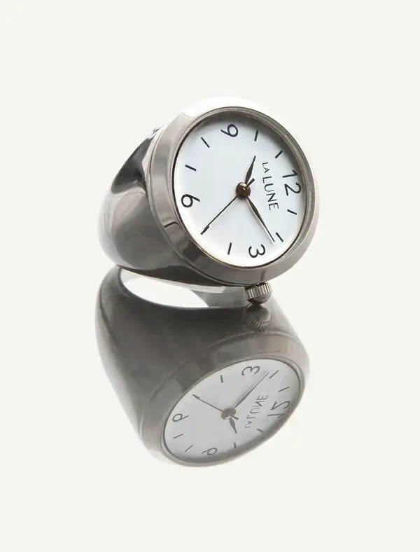 La Lune Ring Watch - Silver