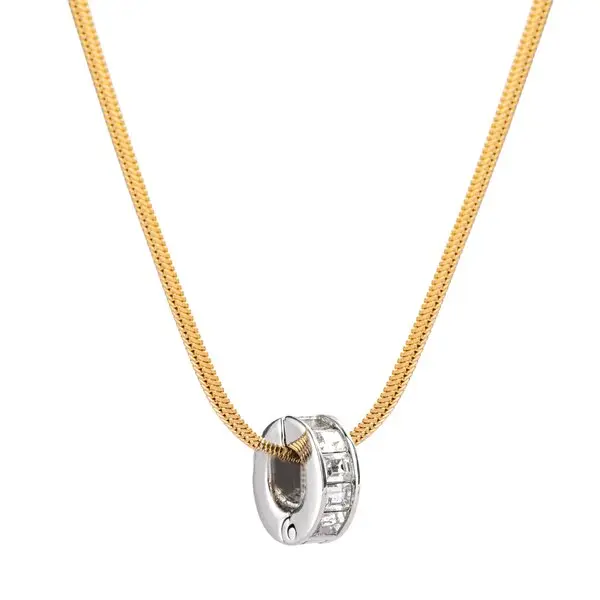 La Lune Baguette Stone Clip-on Charm