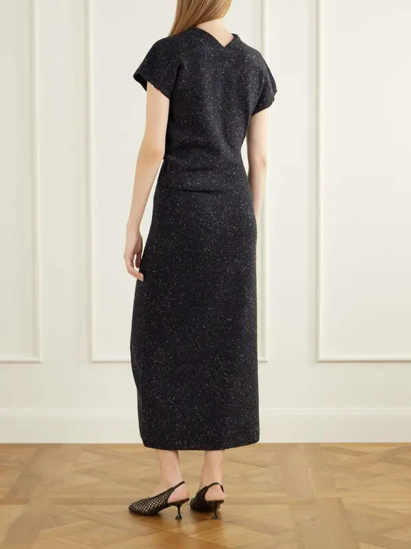 Proenza Schouler Ribbed Stretch Merino Wool-blend Maxi Dress