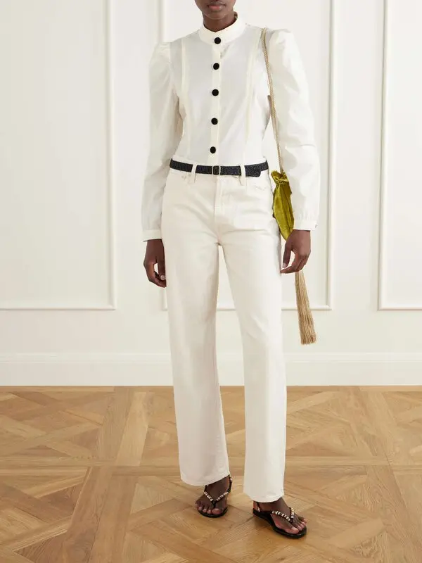 DESTREE Luchita Cotton-poplin Blouse