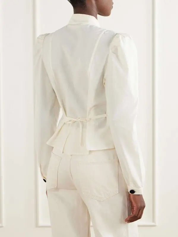 DESTREE Luchita Cotton-poplin Blouse