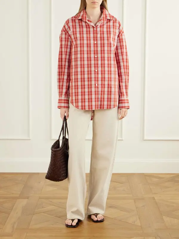 Faithfull The Brand Checked Cotton Shirt