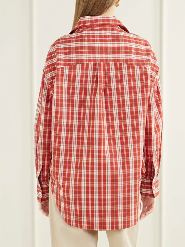 Faithfull The Brand Checked Cotton Shirt
