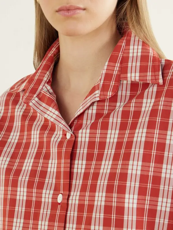 Faithfull The Brand Checked Cotton Shirt
