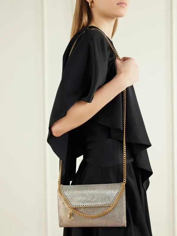 Stella McCartney Falabella Mini Shoulder Bag - Silver