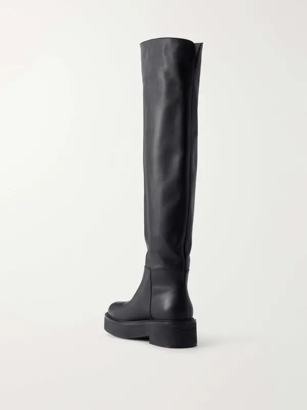 GIANVITO ROSSI 20 Leather Knee Boots