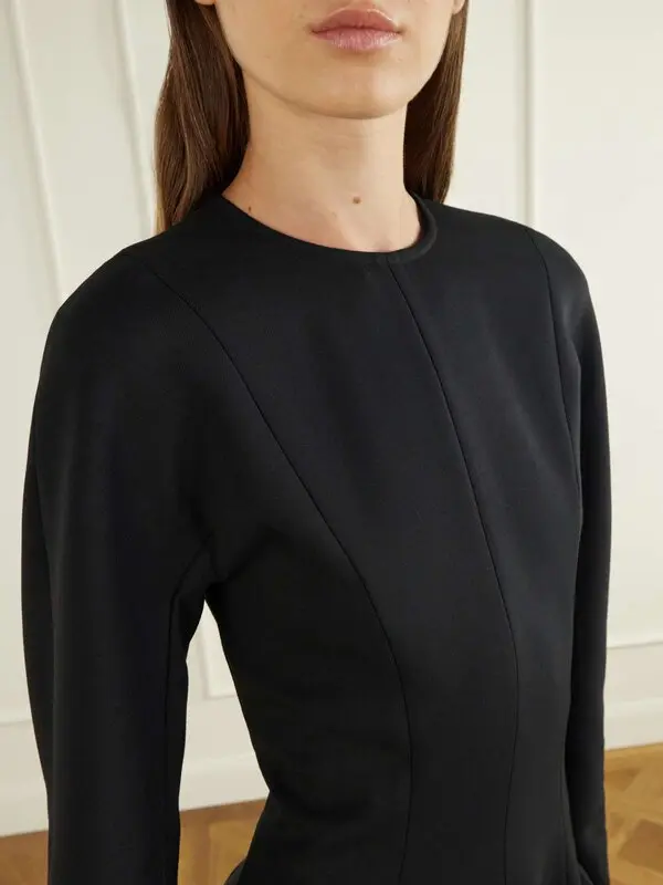 Stella McCartney Wool-blend Cady Mini Dress