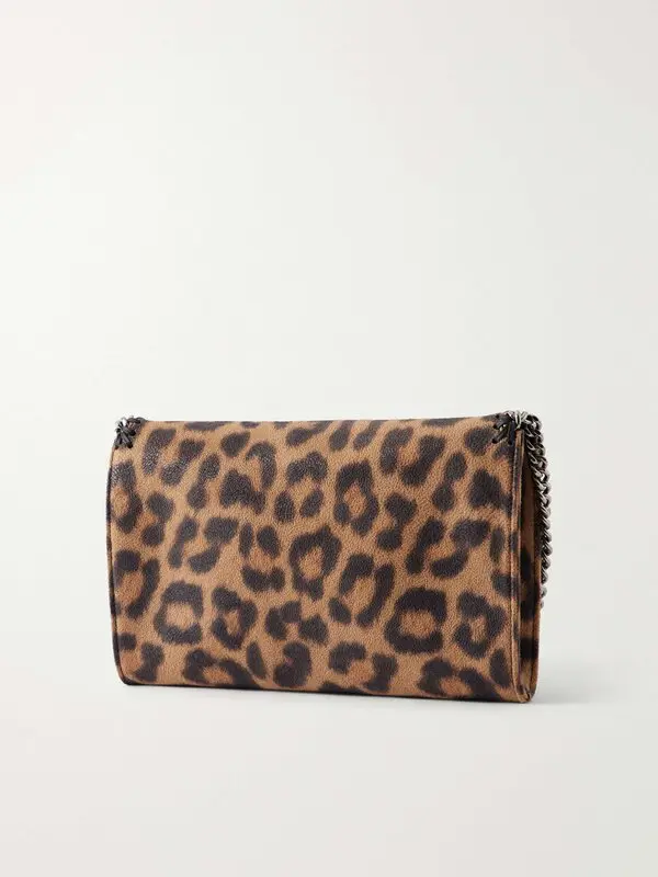 Stella McCartney Falabella Leopard-print Shoulder Bag