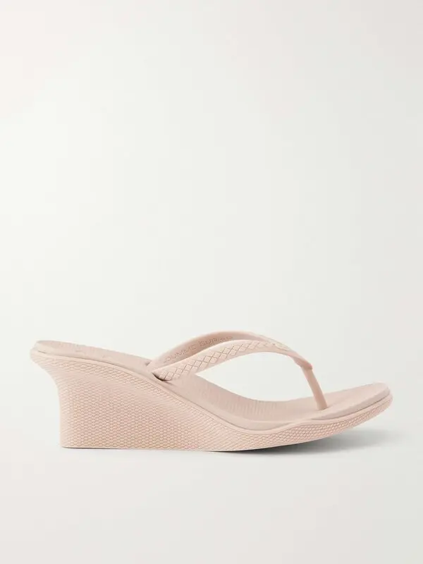 BLOUMME Pilar Recycled Thong Wedge Sandals