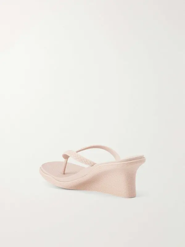 BLOUMME Pilar Recycled Thong Wedge Sandals