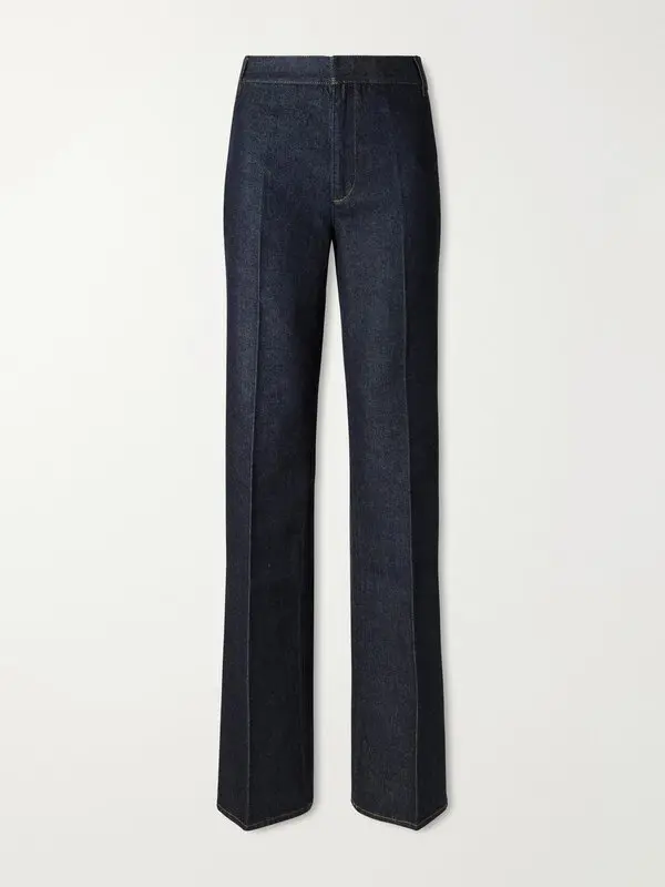 Tibi Straight-leg Jeans - Blue