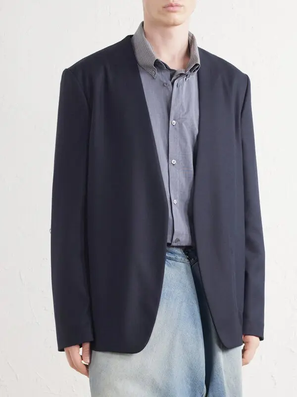 MAISON MARGIELA Minimal Virgin Wool Blazer