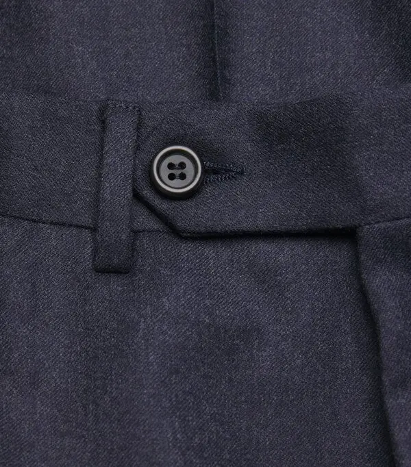 Canali Wool Slim Tailored Trousers