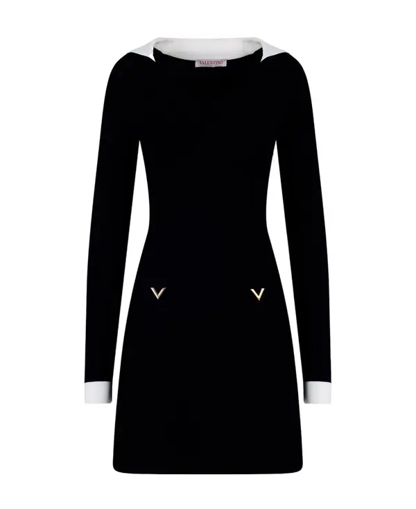 Valentino Garavani Knitted Mini Dress