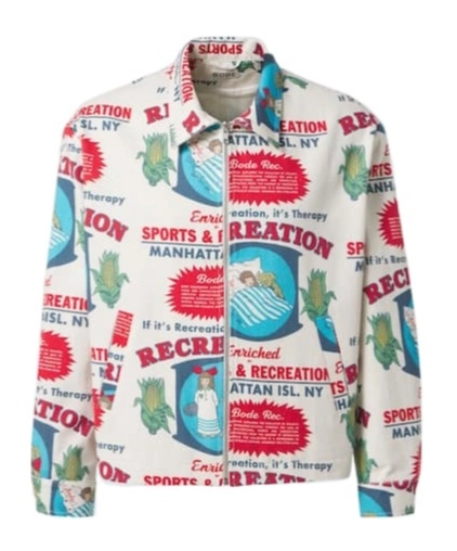 BODE Enrichment Printed Cotton Jacket - Various Features