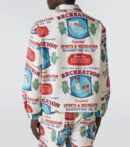 BODE Enrichment Printed Cotton Jacket