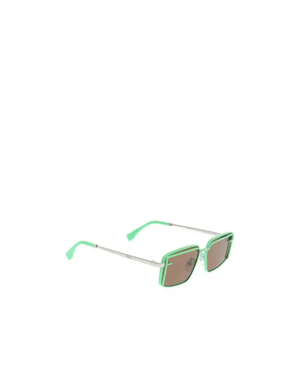 Fendi Rectangular Frame Sunglasses