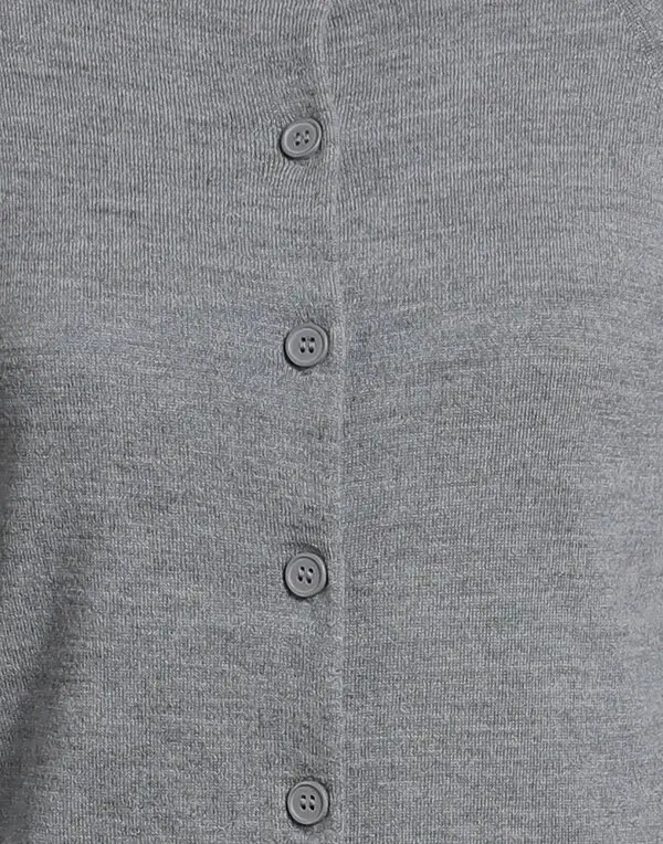 MAXCO. Max&co. Long-sleeved Crew Neck Cardigan