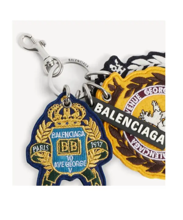 Balenciaga Charm/keychain Patches - Multicolor