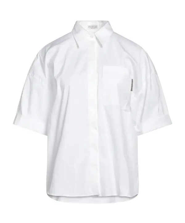 Brunello Cucinelli Short Sleeve Button Up Shirt