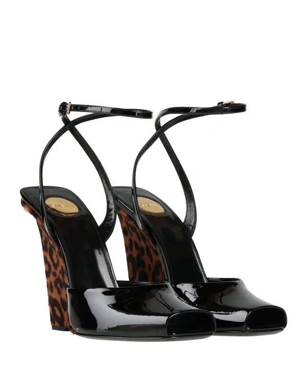 Saint Laurent Two-tone Wedge Sandals