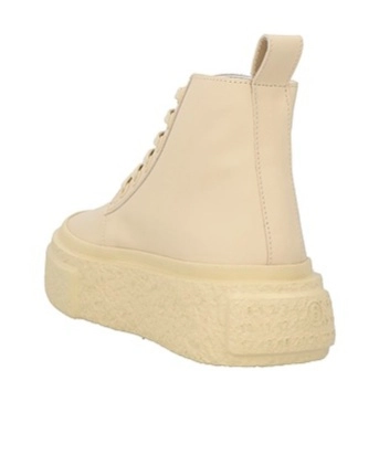MAISON MARGIELA Leather Flatform Boots