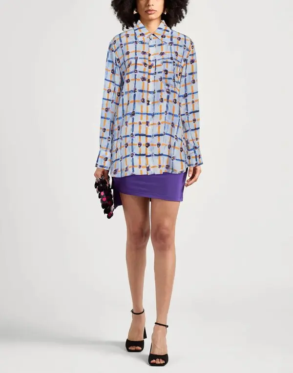 Marni Floral Print Long Sleeve Shirt