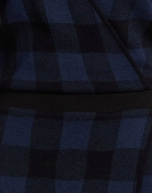 DIESEL® Slim-fit Plaid Knit Dress
