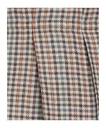 Brunello Cucinelli Checked Pleated Skirt