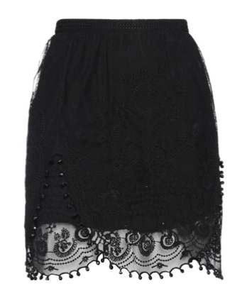 Isabel Marant Étoile Lace Midi Skirt With Appliqués