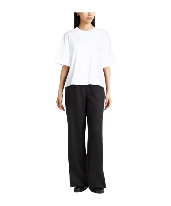 Max Mara Solid-color Short-sleeve T-shirt
