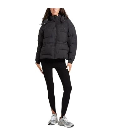 GANNI Shell Puffer Jacket With Detachable Hood