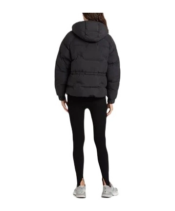 GANNI Shell Puffer Jacket With Detachable Hood
