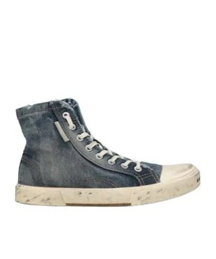Balenciaga High-top Denim Trainers