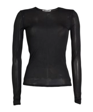 Max Mara Long Sleeve Mesh Top