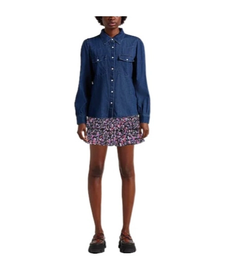 Isabel Marant Étoile Floral Printed Tiered Skirt