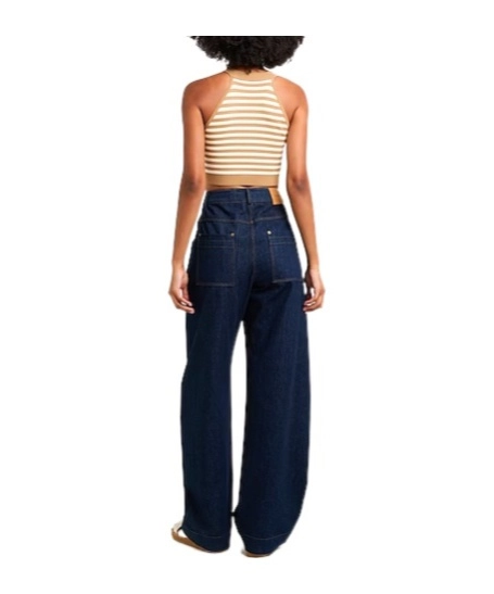 Max Mara Striped Knit Sleeveless Top