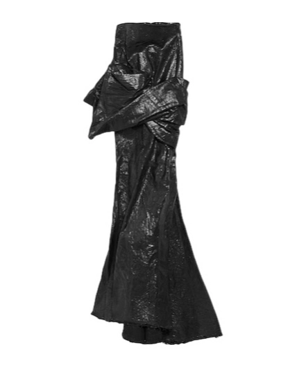 Rick Owens Denim Flare Skirt