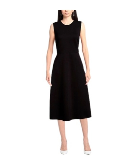 Max Mara Sleeveless Crewneck Jersey Dress